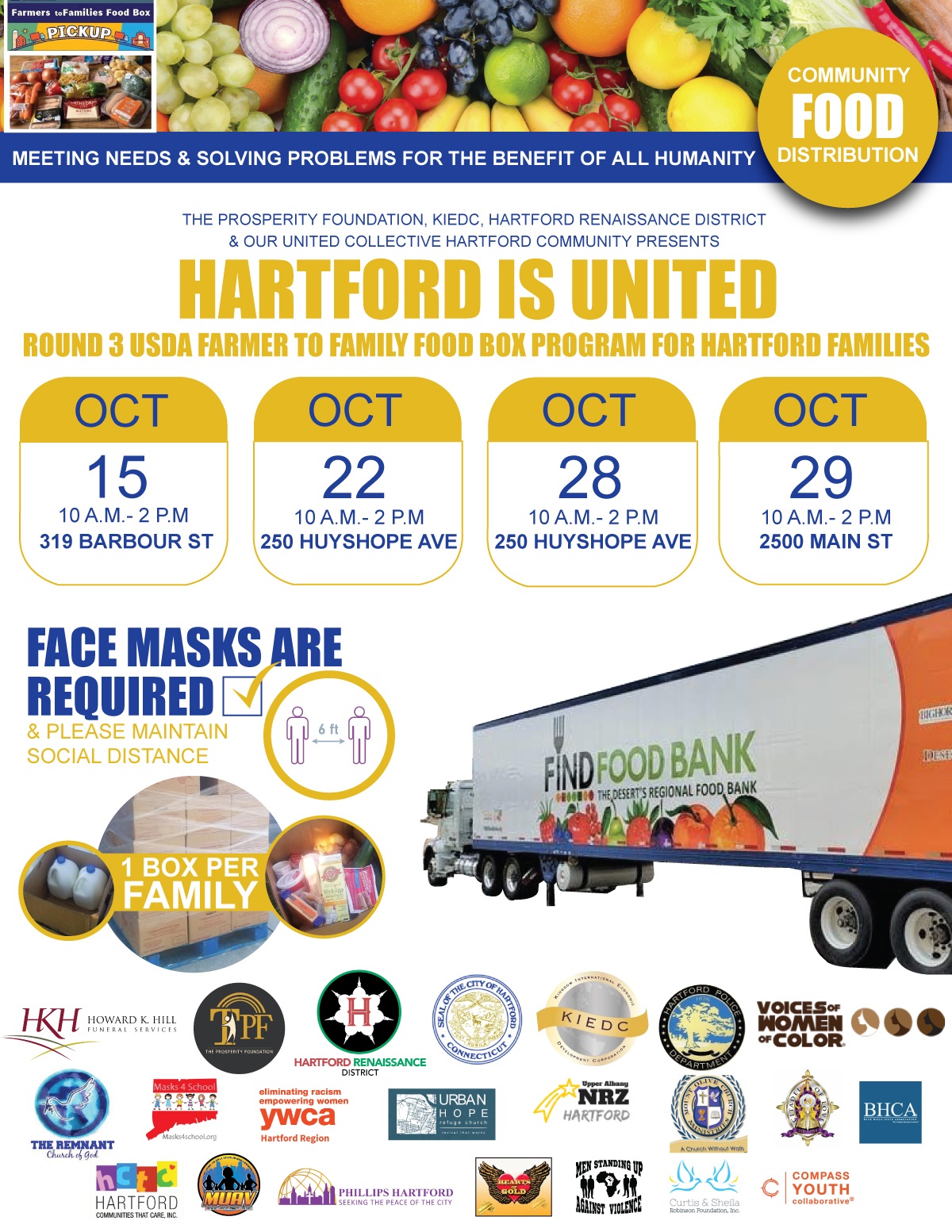 Community Food Distribution – City of Hartford