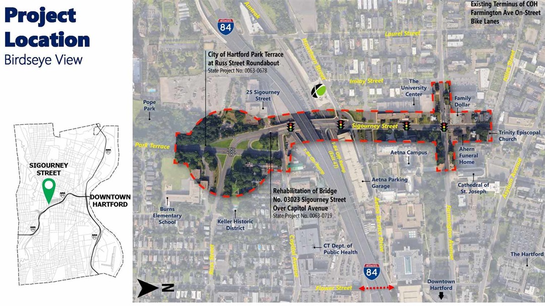Map Of Hartford Ct Streets Hartford And Springfield Street Railway