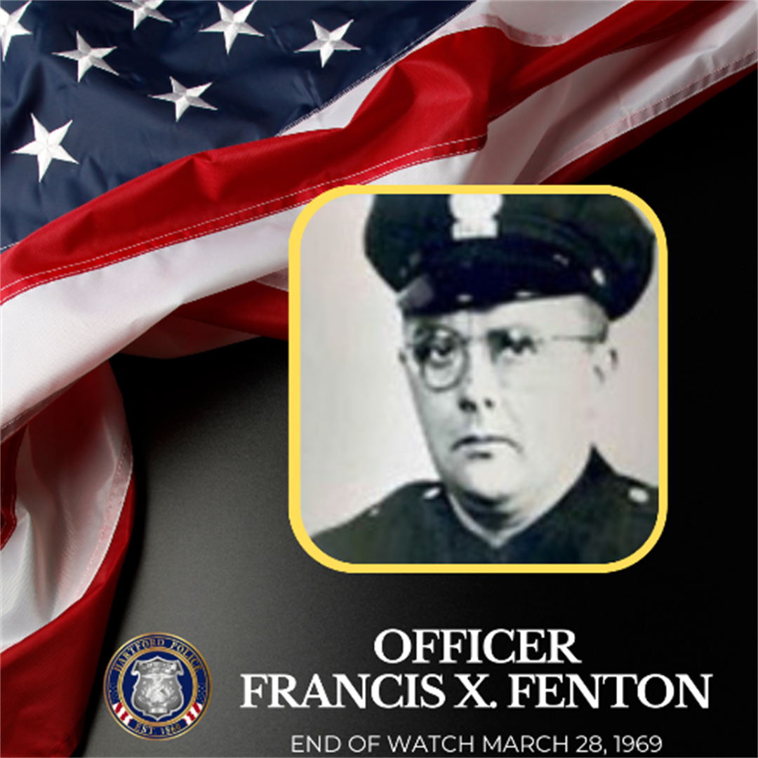 Officer Francis Fenton – City of Hartford